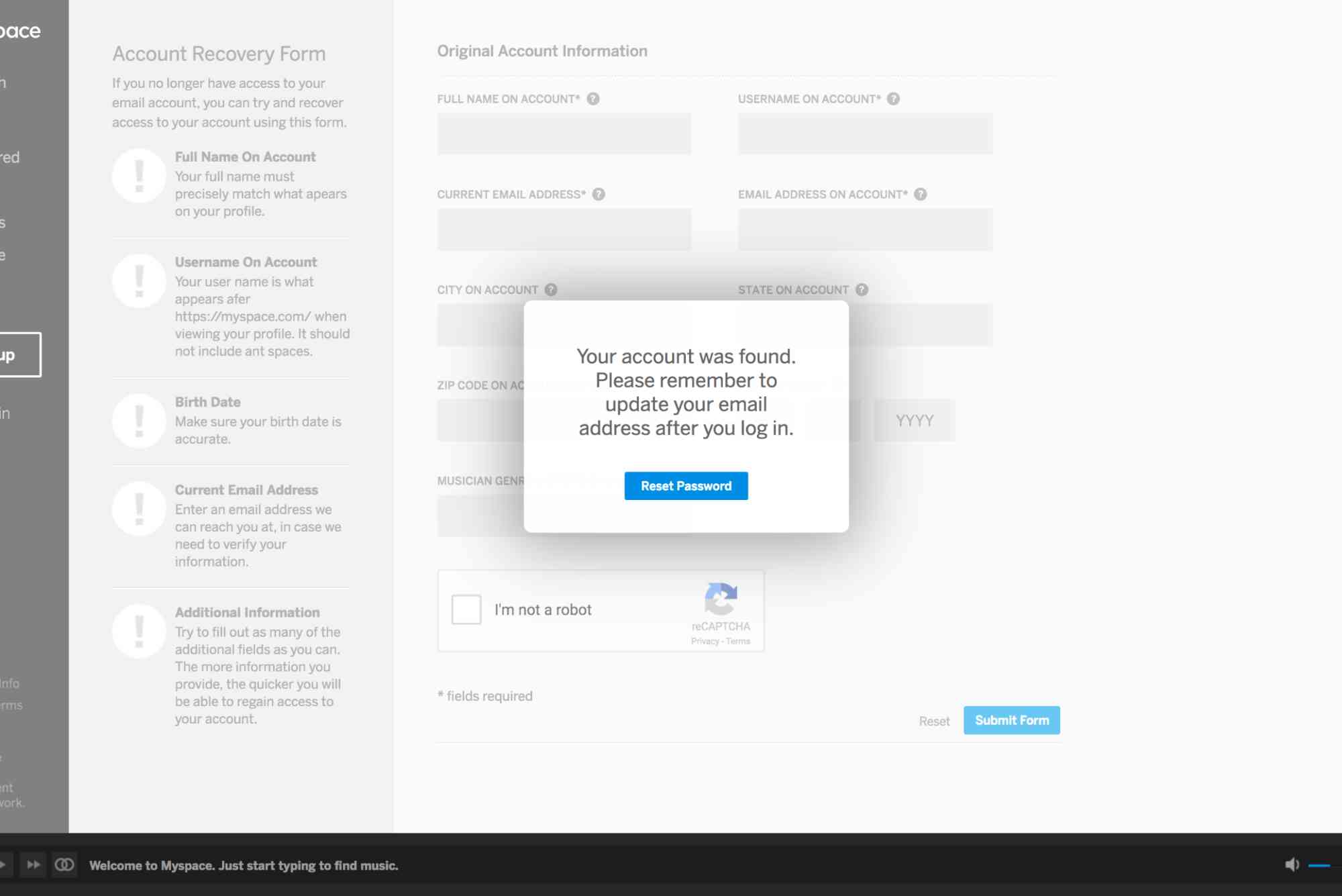 Email Recovery Guide